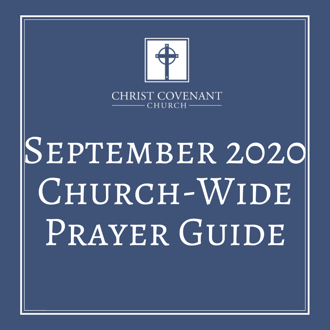Equipping you for Prayer - Christ Covenant Church