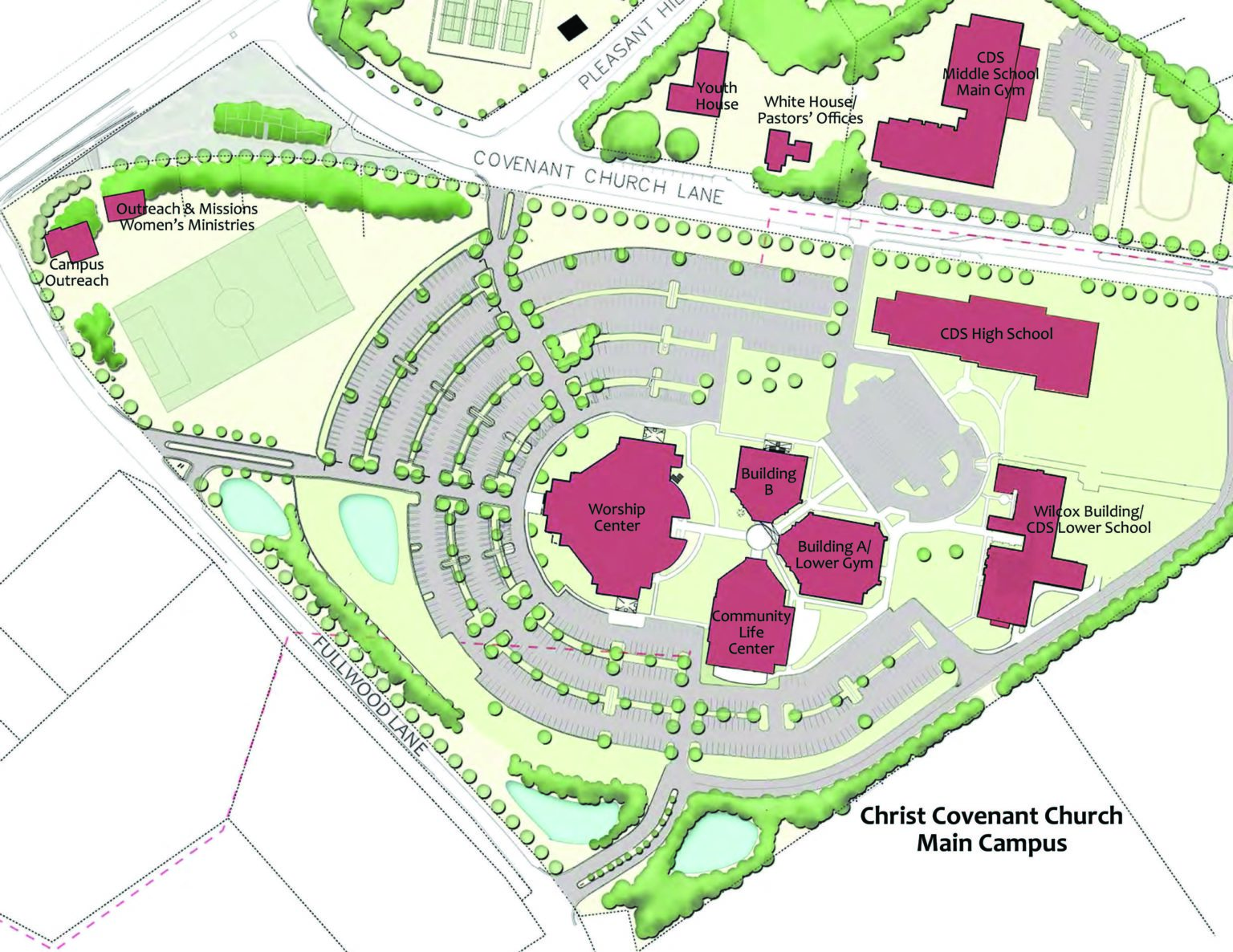 Map of Christ Covenant - Christ Covenant Church