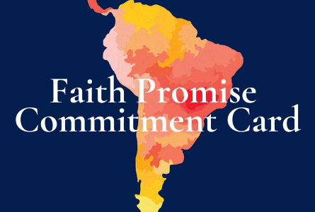 Faith Promise Commitment Card Online - Christ Covenant Church